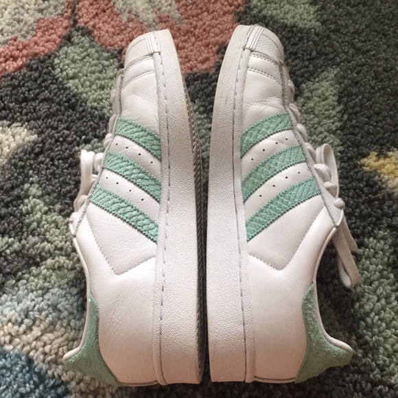 adidas | Shoes | Adidas Shoes Mint Green And White | Poshmark
